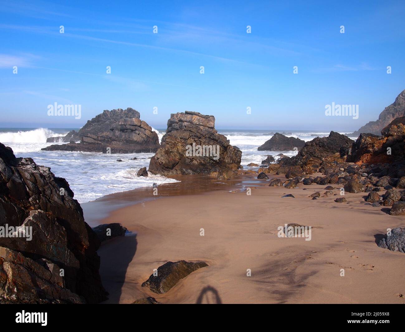 Praia da Adraga (Colares, Sintra, Lisbon District, Portugal Stock Photo ...