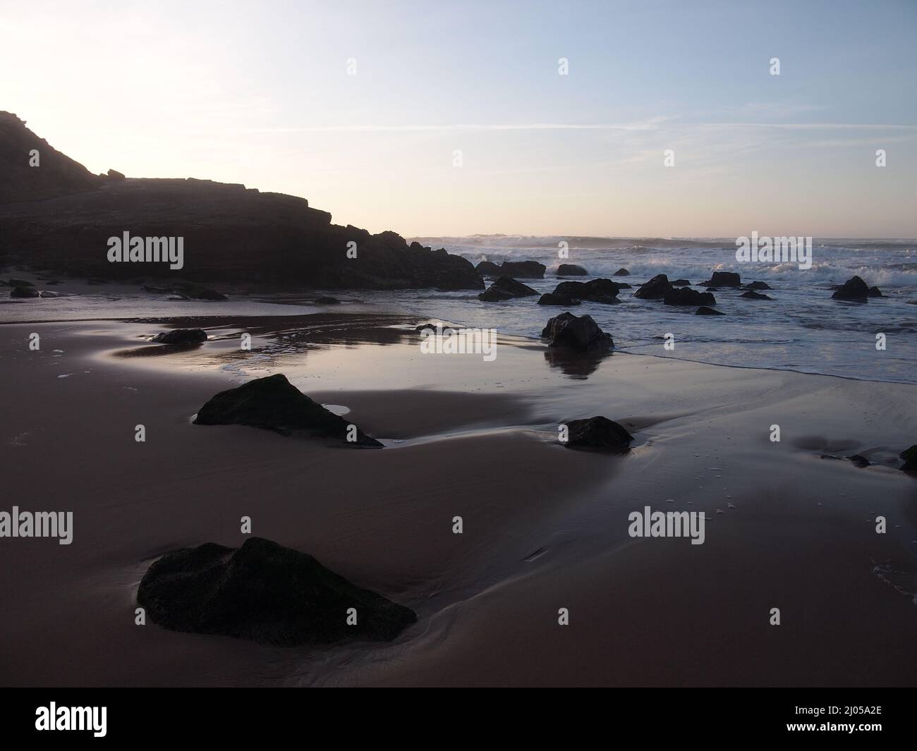 Praia das Maçãs (Colares, Sintra, Lisbon District, Portugal Stock Photo ...