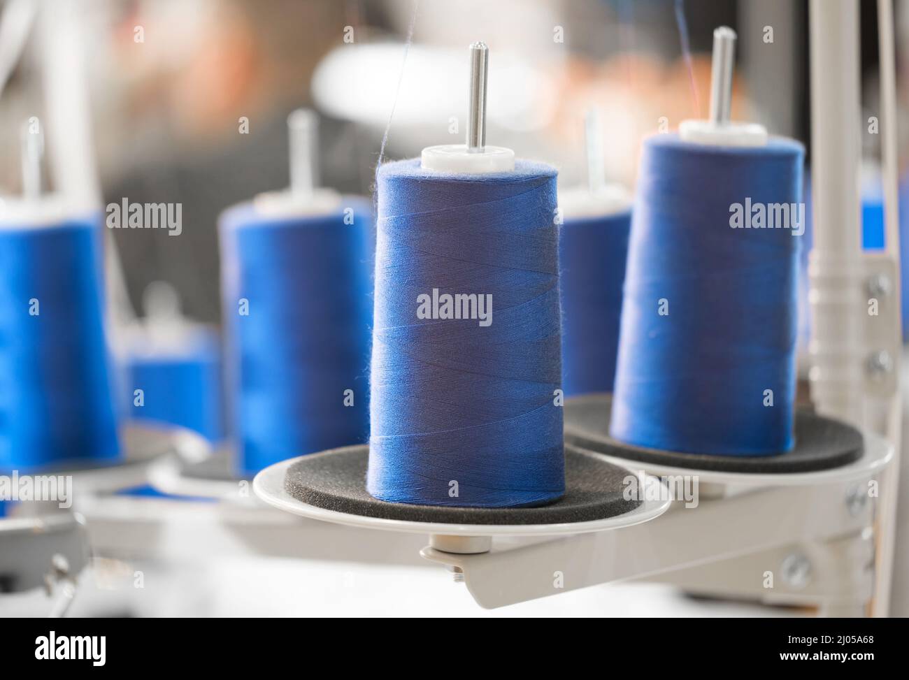 Cone threads textile factory hi-res stock photography and images - Alamy