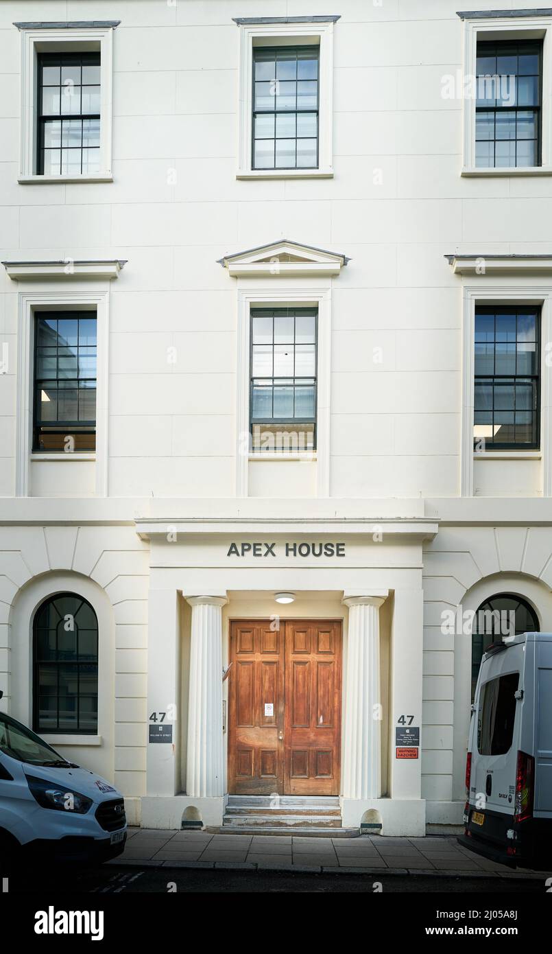 Apex house, commercial building, Westminster, London, England Stock ...