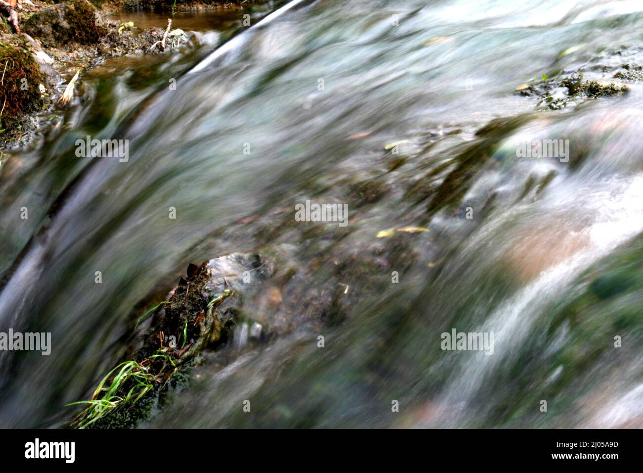 Motion blurred photography of a waterfall Stock Photo - Alamy