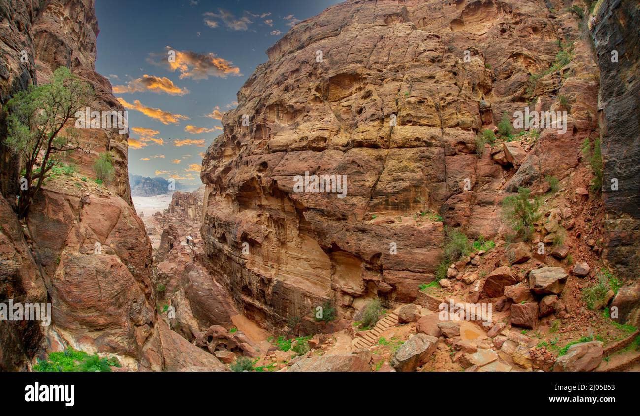 One of the wonders of the world Petra Jordan a spectacular and ...