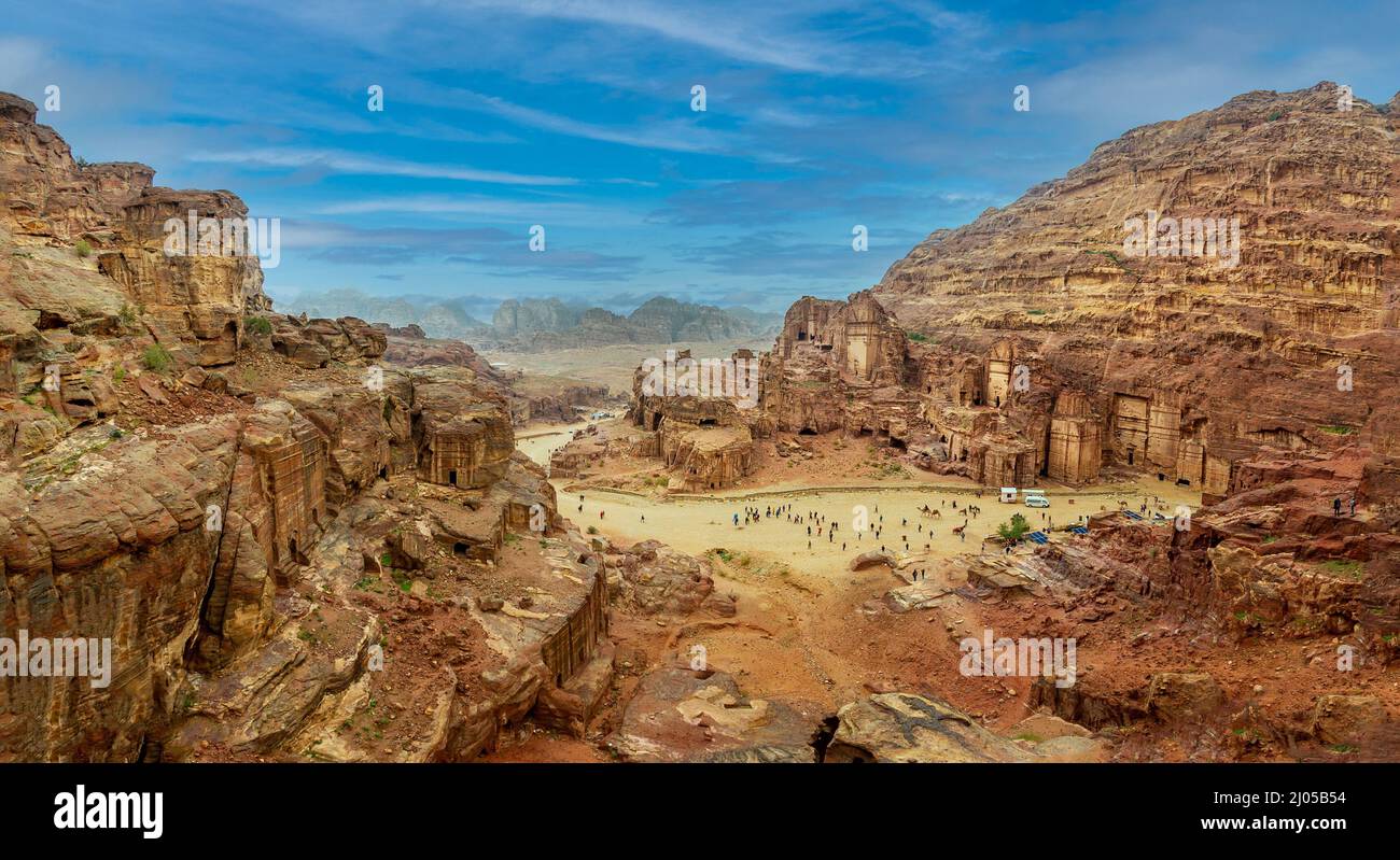 One of the wonders of the world Petra Jordan a spectacular and ...