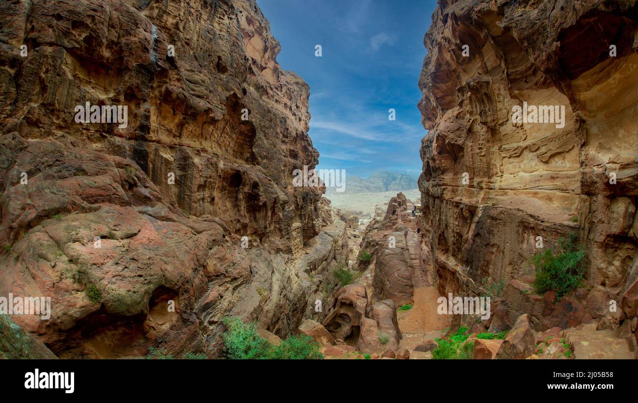 One of the wonders of the world Petra Jordan a spectacular and ...