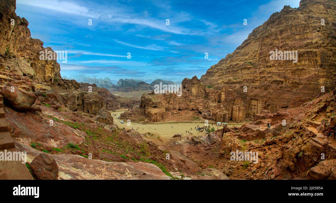 One of the wonders of the world Petra Jordan a spectacular and ...