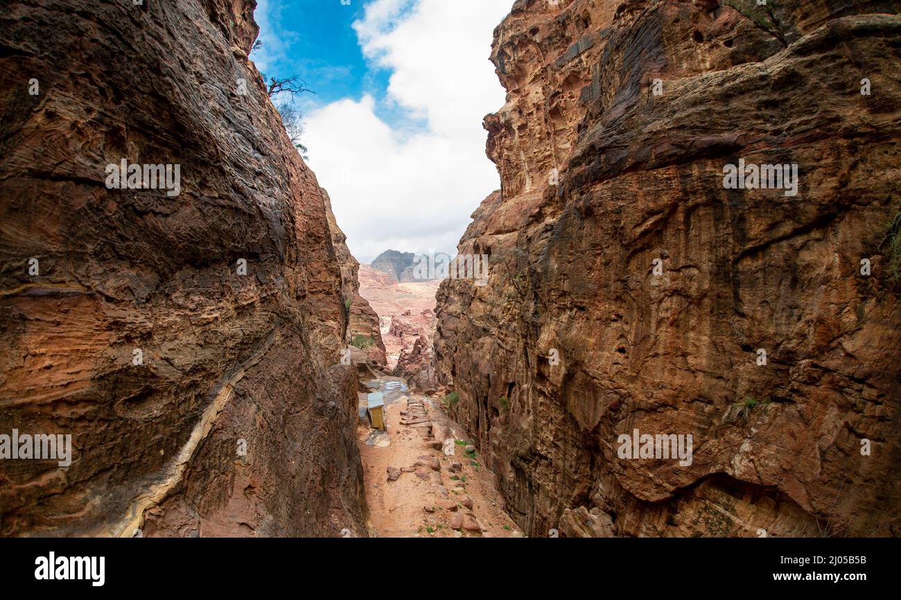One of the wonders of the world Petra Jordan a spectacular and ...