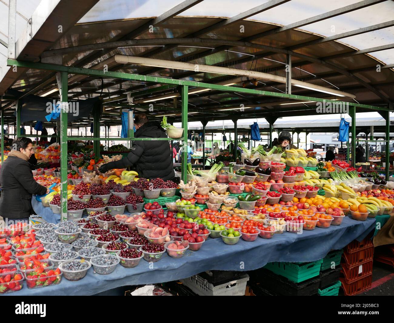 Birrmingham rag market, Birmingham UK Stock Photo - Alamy