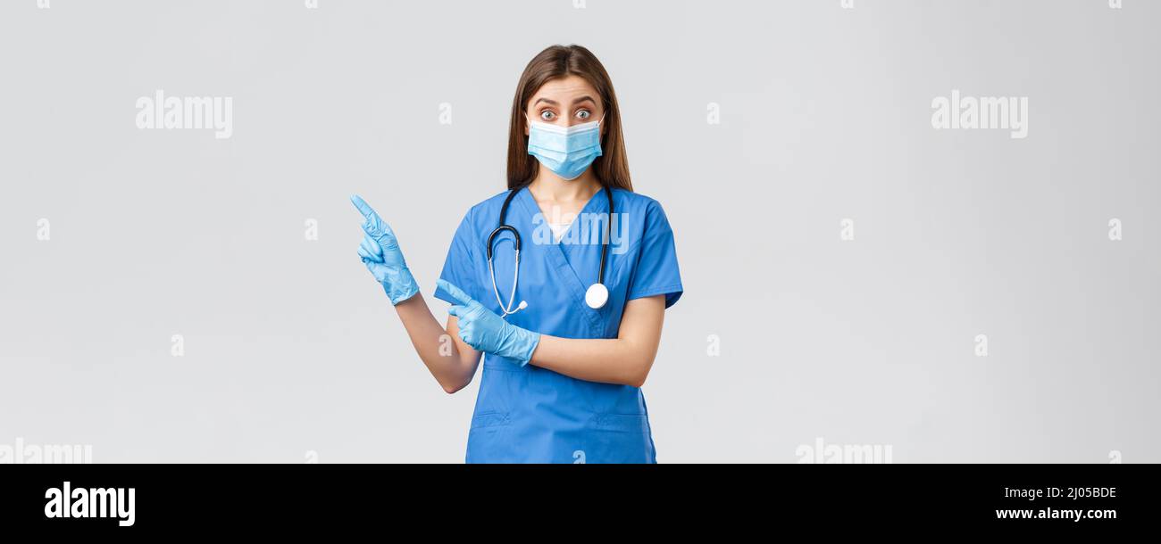 Covid-19, preventing virus, health, healthcare workers and quarantine ...