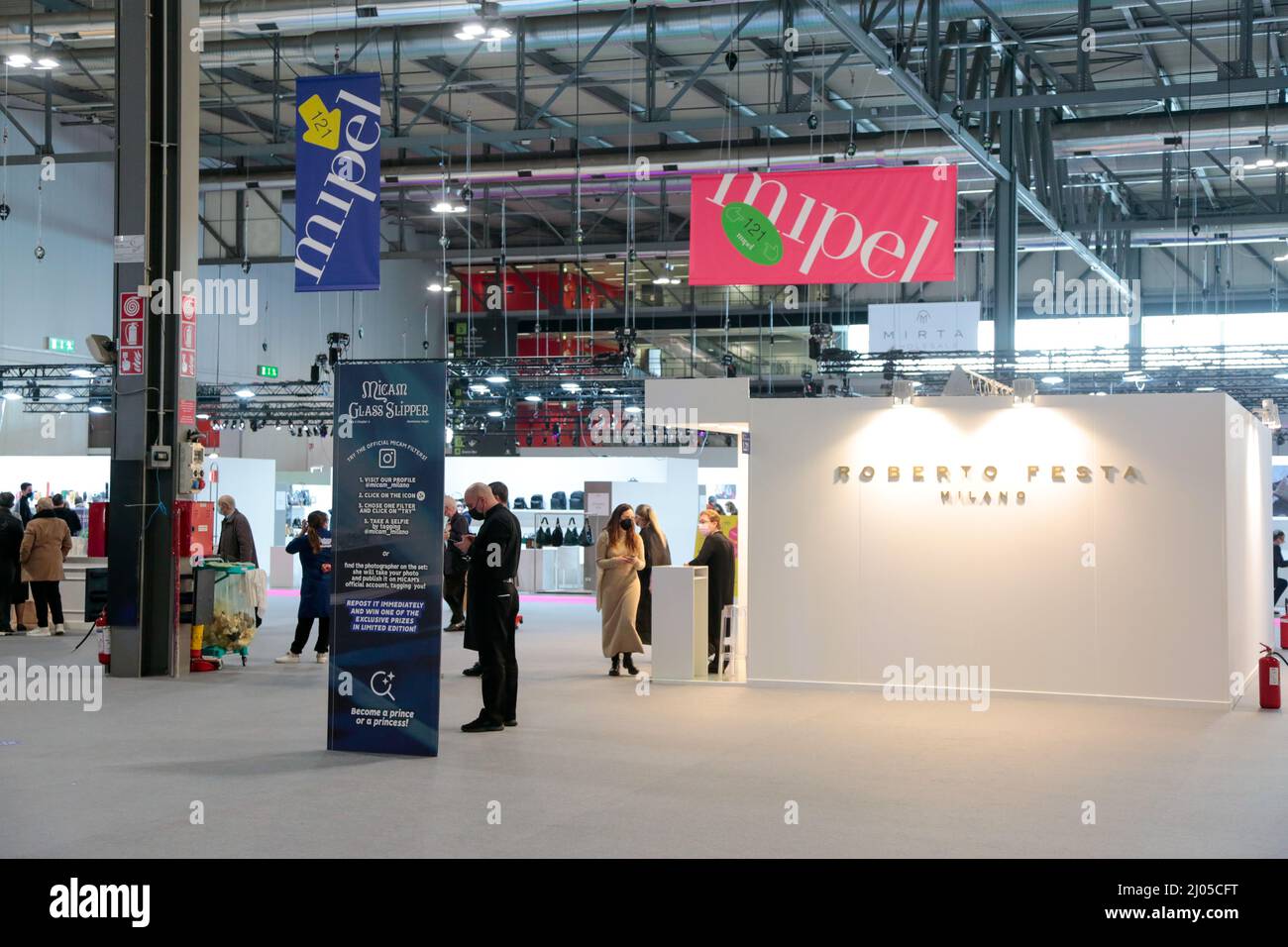 Micam mipel milan fashion fair hi-res stock photography and images - Alamy