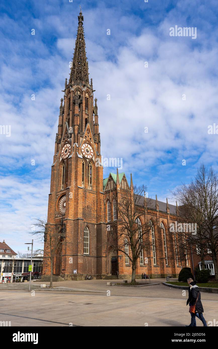 "The big church" in middle of Bremerhaven in Germany Stock Photo - Alamy