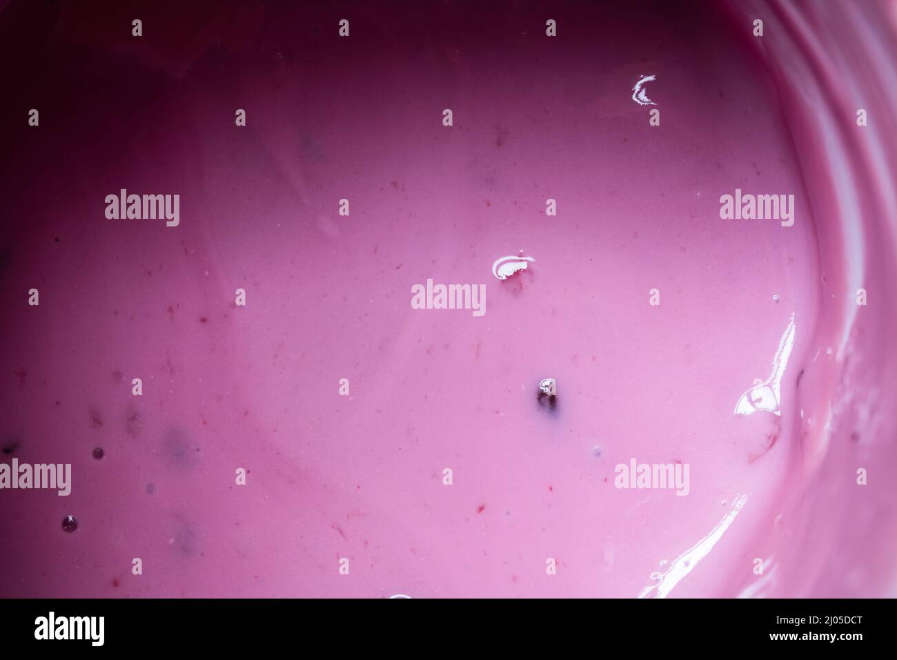 Fruit yoghurt texture. Pink yoghurt texture Stock Photo - Alamy
