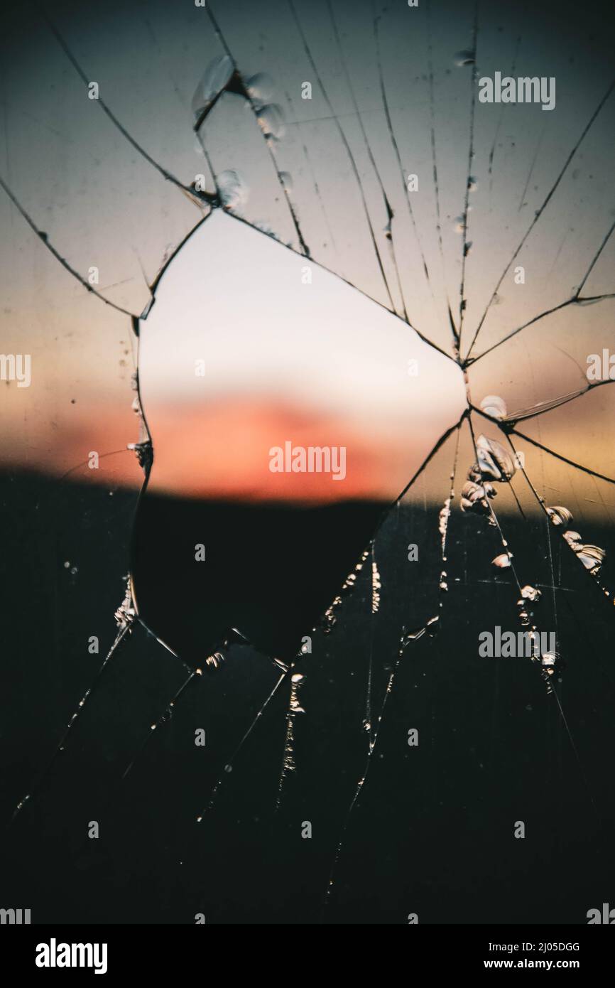 Vertical front view glass hi-res stock photography and images - Alamy