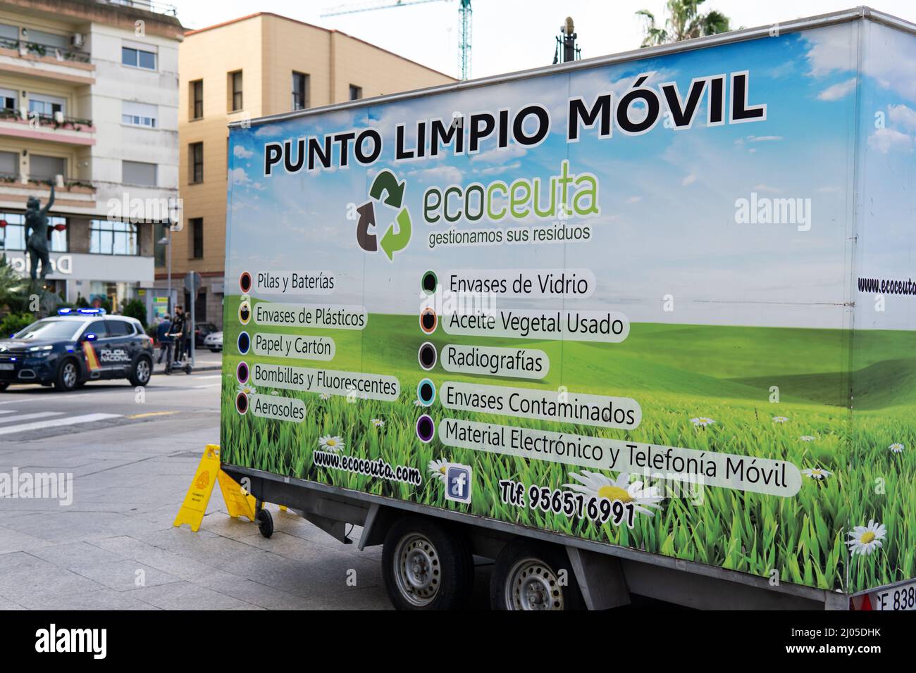 Mobile recycling point hi-res stock photography and images - Alamy