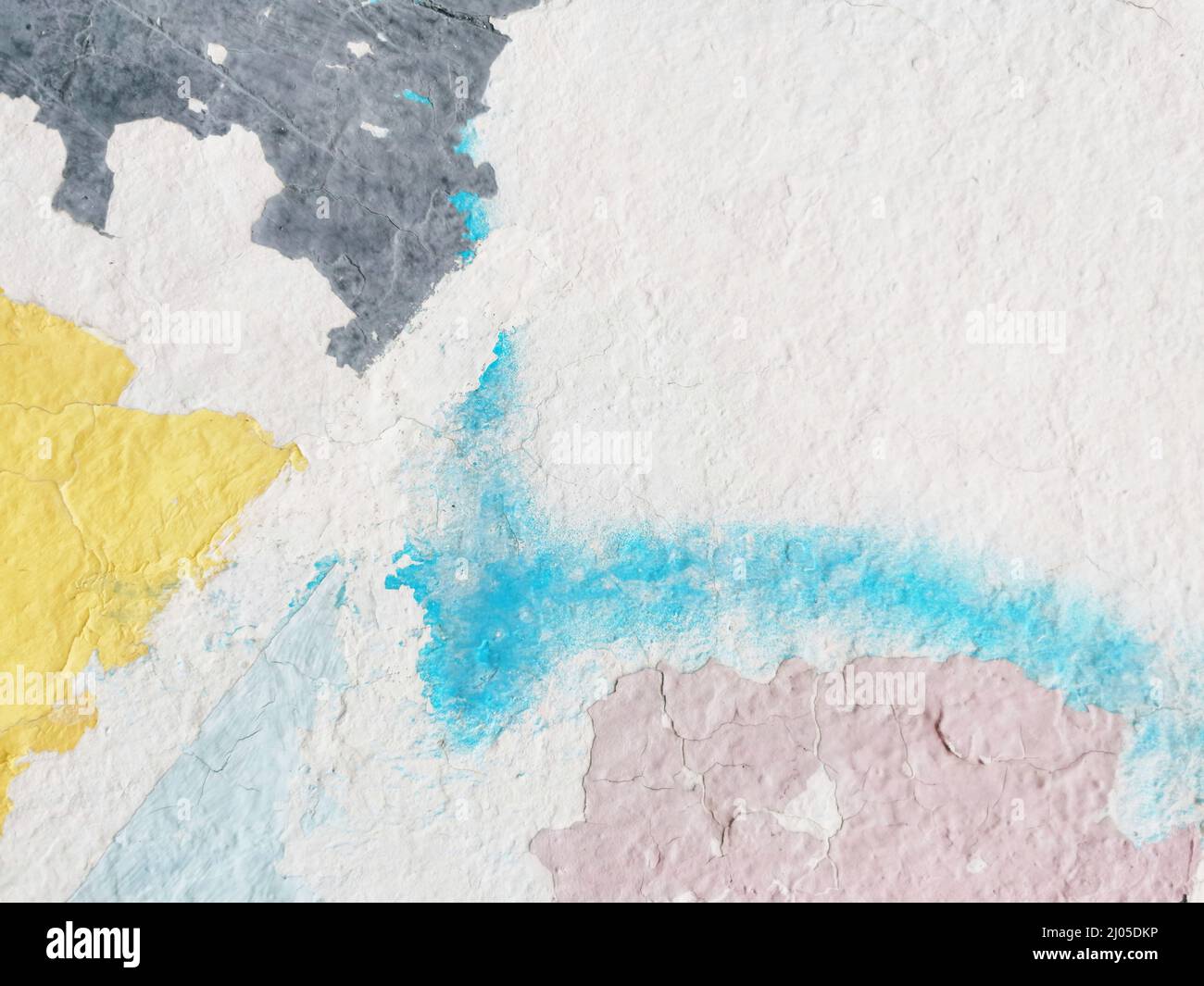 Concrete wall with chipping paint hi-res stock photography and images ...