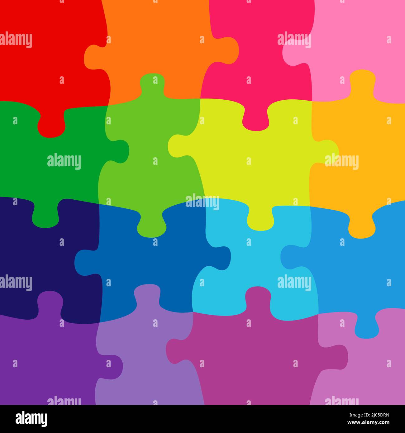 Puzzle Piece Graphic Design