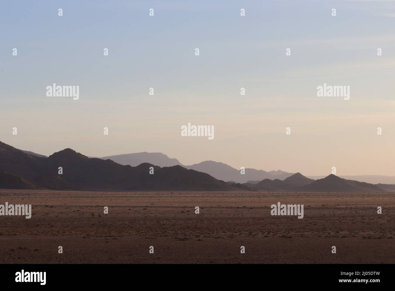 Desert landscape in Namibia Stock Photo - Alamy