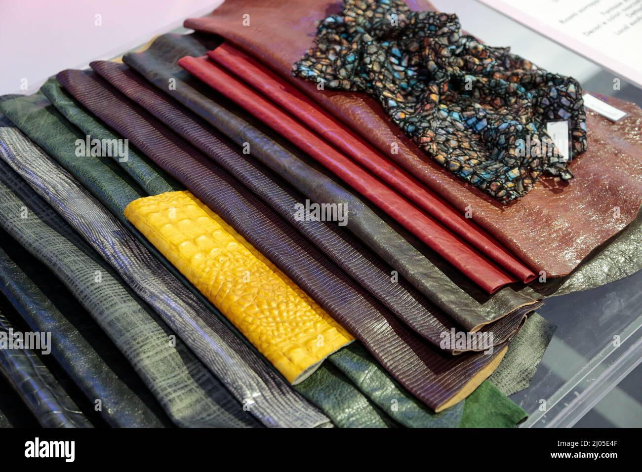 Fashion fabrics, textures details Stock Photo - Alamy