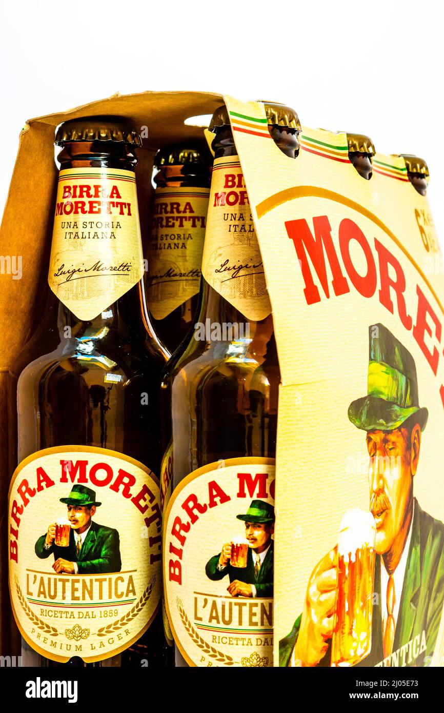 6 pack beer can hi-res stock photography and images - Alamy