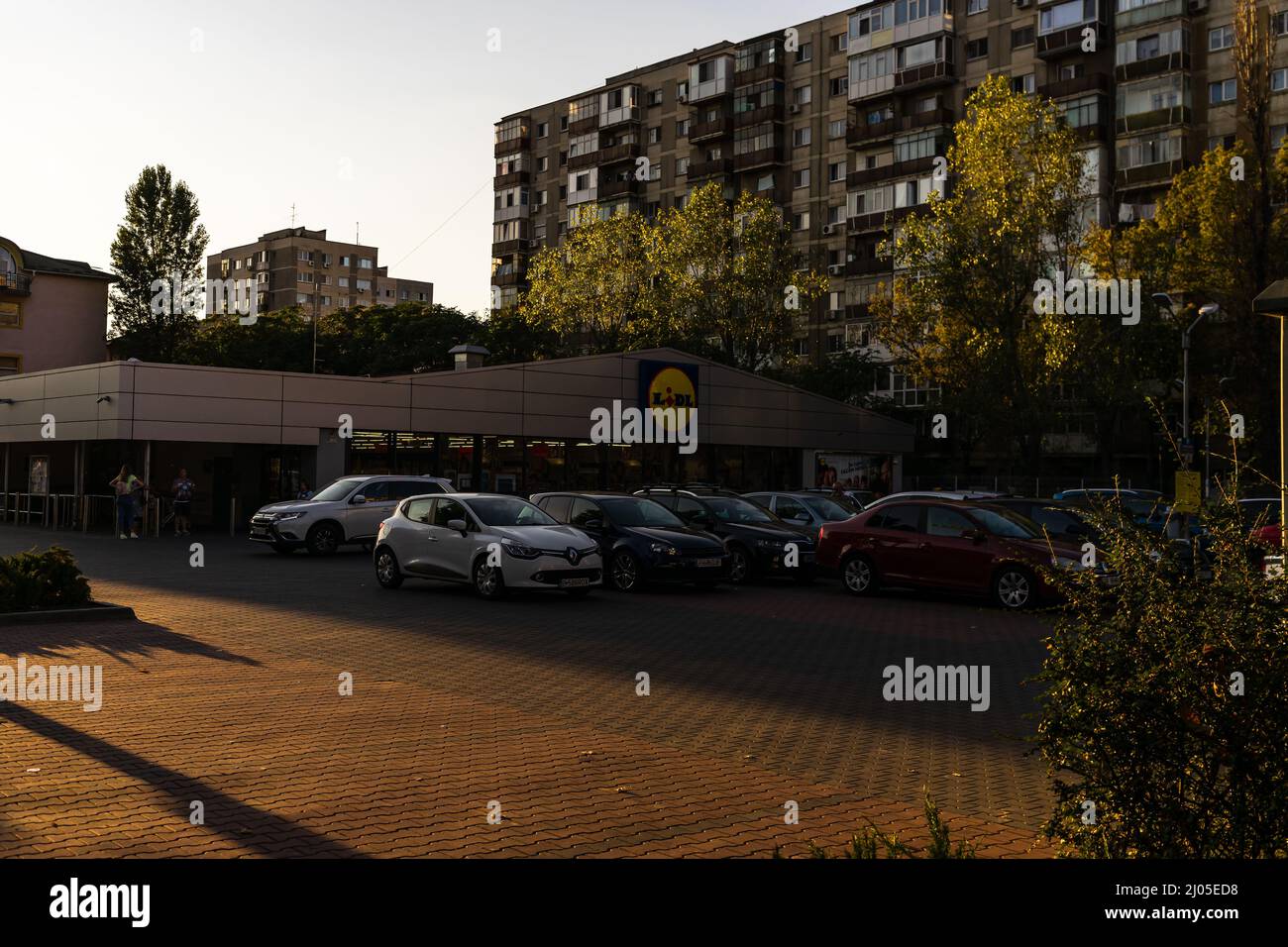 Lidl supermarket bucharest hi-res stock photography and images - Alamy