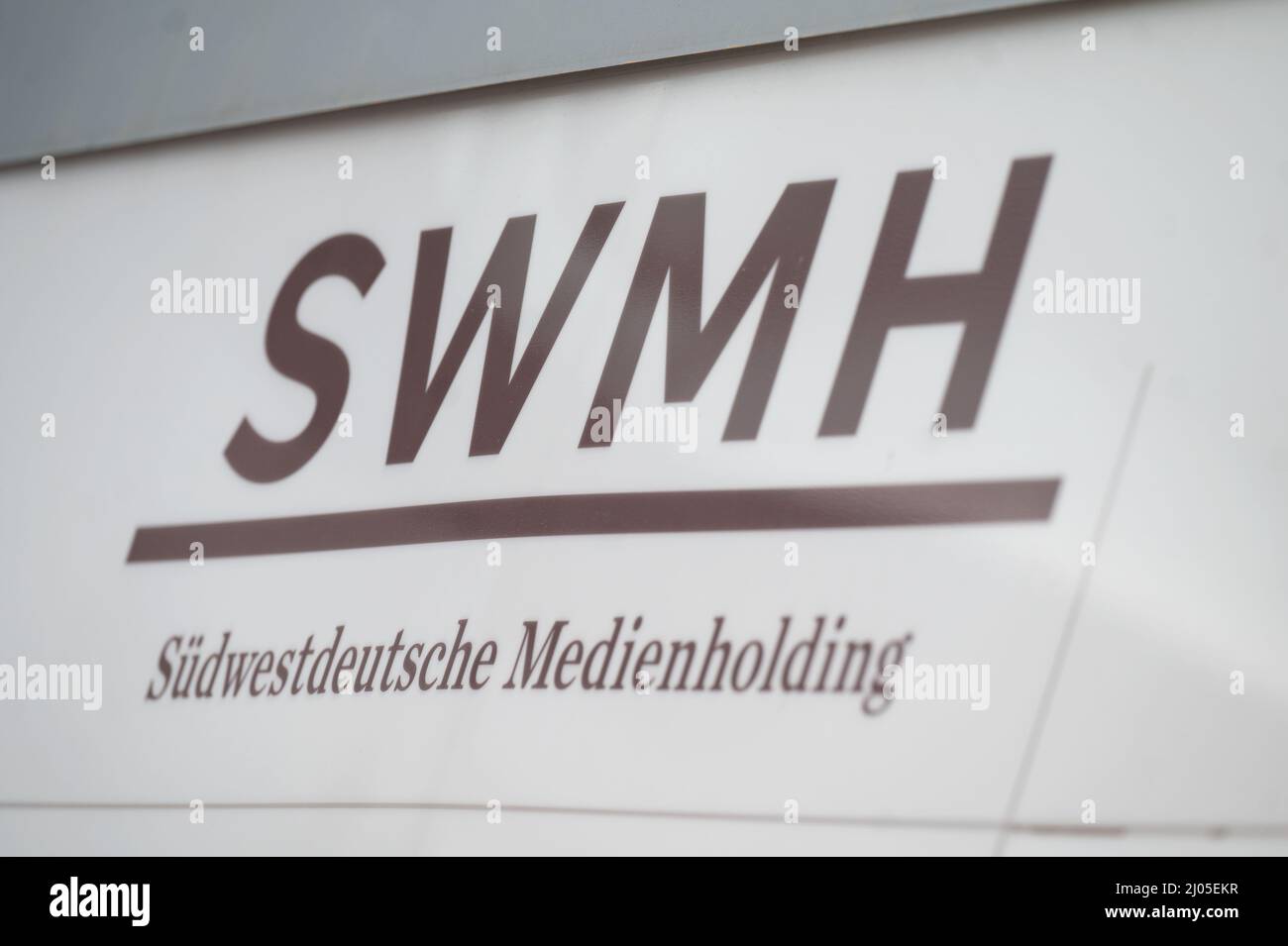 Stuttgart, Germany. 16th Mar, 2022. The logo of Südwestdeutsche ...