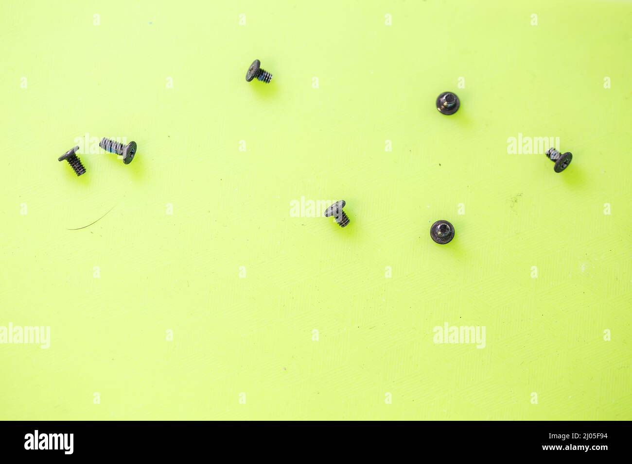 Hand twisting screw on electronic hi-res stock photography and images ...