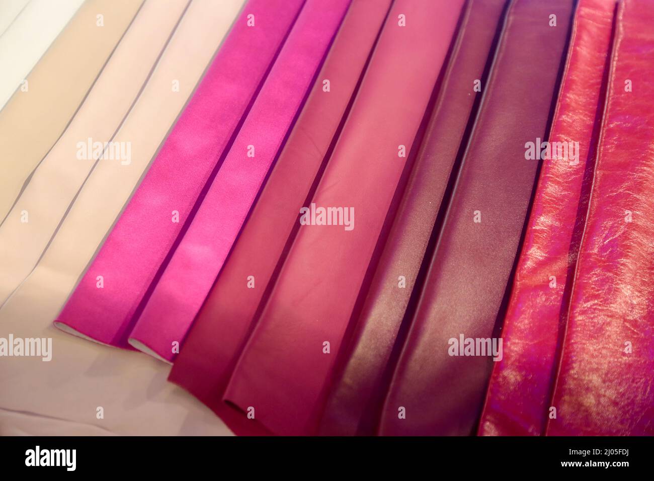 Fashion fabrics, textures details Stock Photo - Alamy