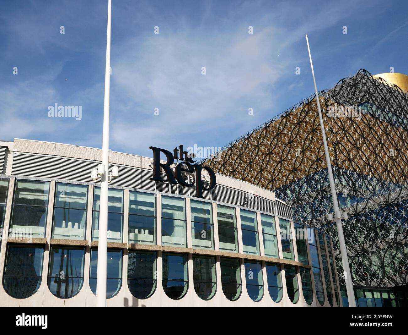 Birmingham Repertory Theatre, on Centenary Square in Birmingham ...