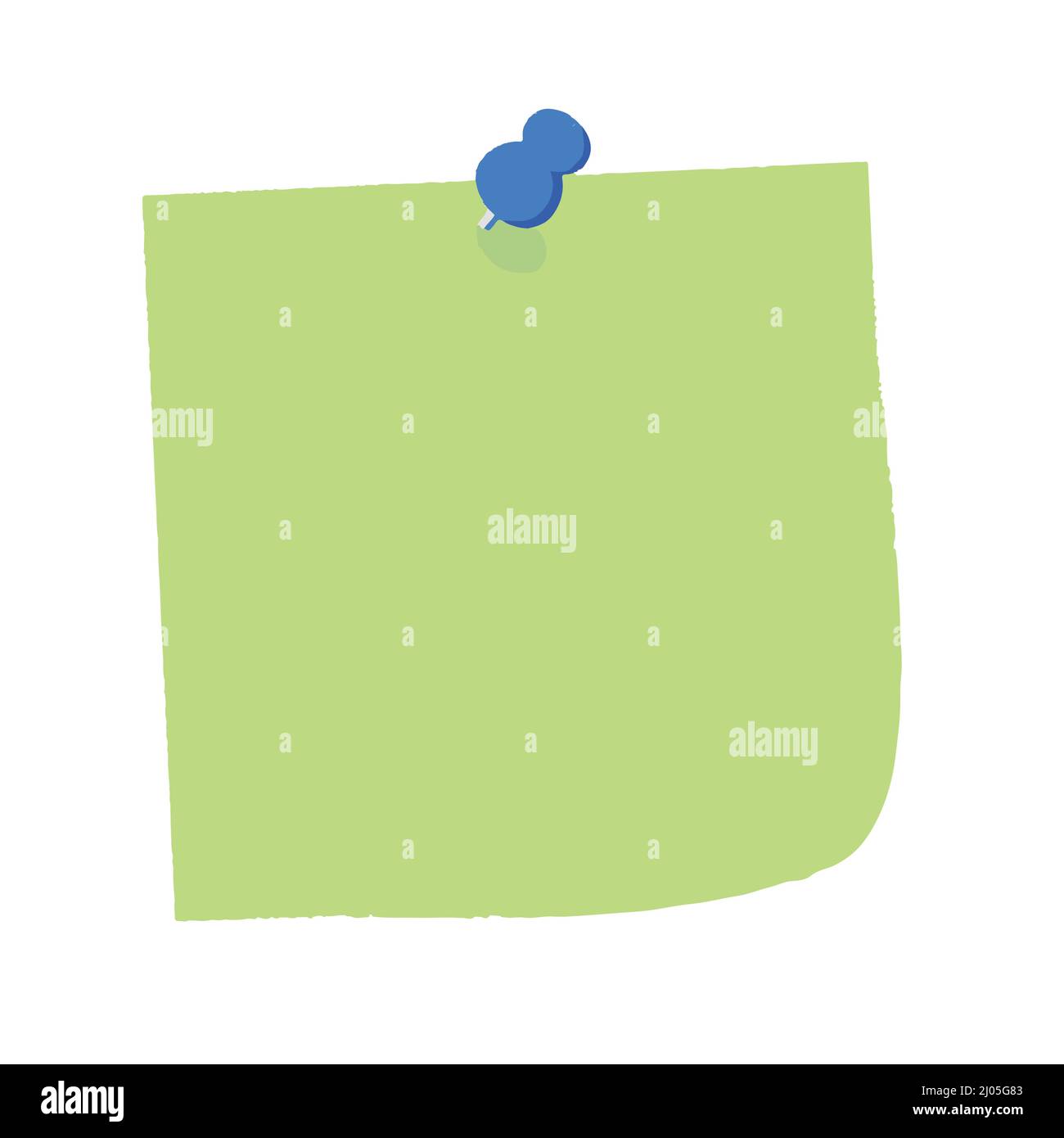 Sticky Note Clip Art Blue