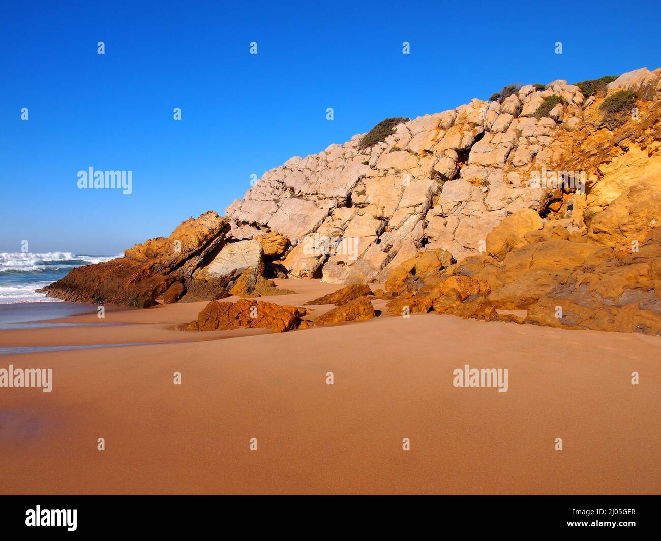 Guincho Beach - Praia do Guincho (Cascais, Lisbon District, Portugal Stock Photo - Alamy