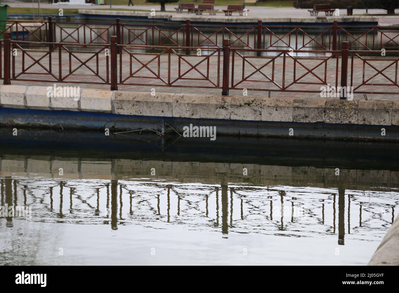 Nature Landscape Park Trees Birds Background Stock Photo - Alamy
