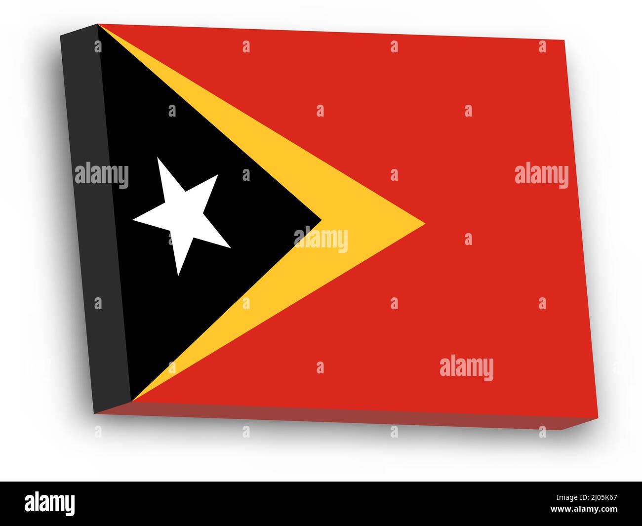 Timor leste patriotic emblem Stock Vector Images - Alamy