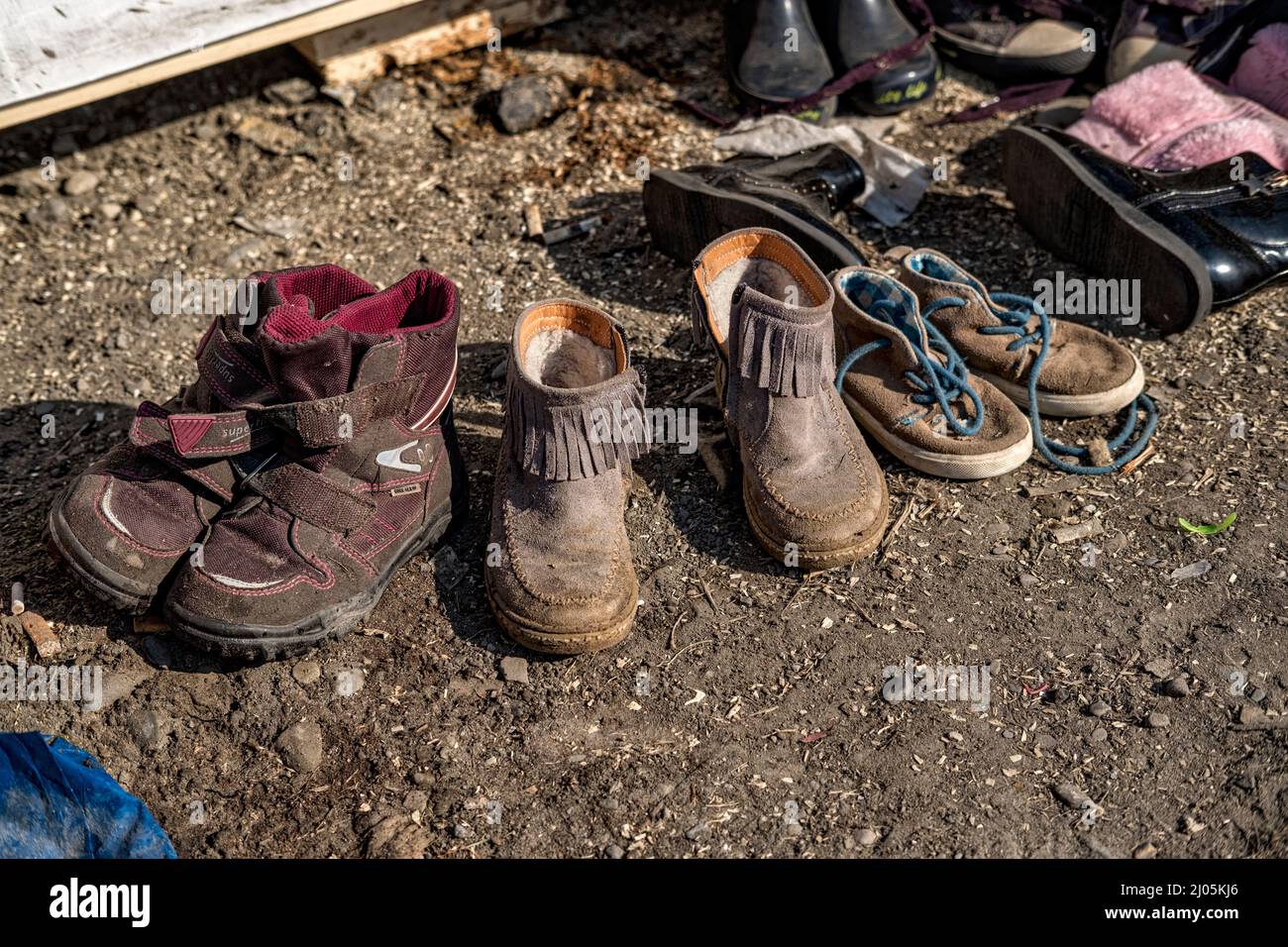 War in Ukraine, refugee, Medyka, poland, border Stock Photo - Alamy