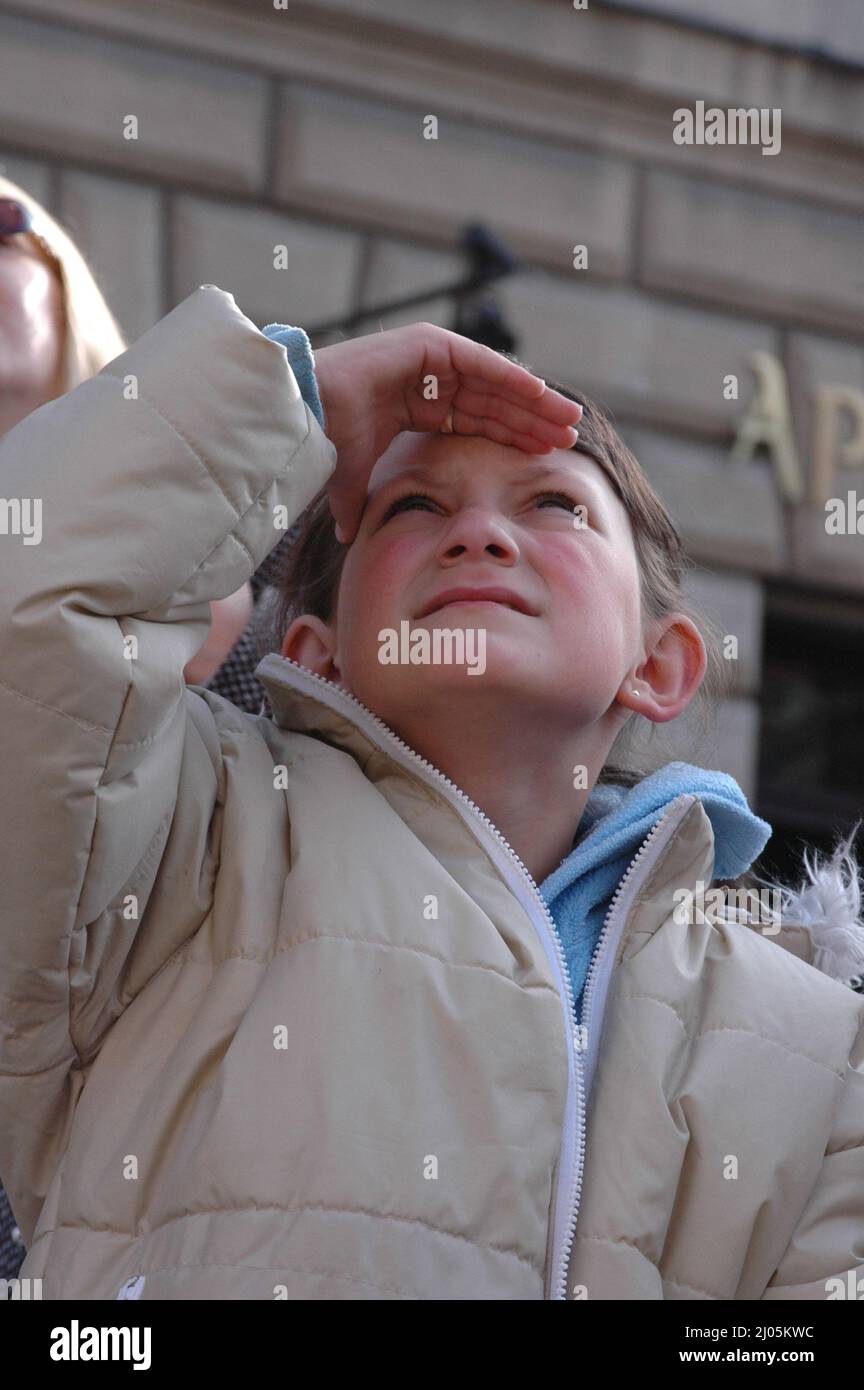 polish kindergaten children on city Tour in Poznan Poaldn Oct. 20,2005 ...