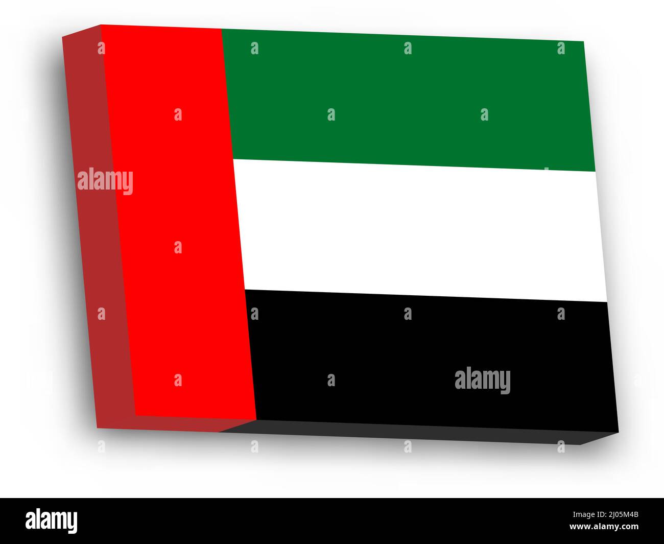 3d uae flag Stock Vector Images - Alamy