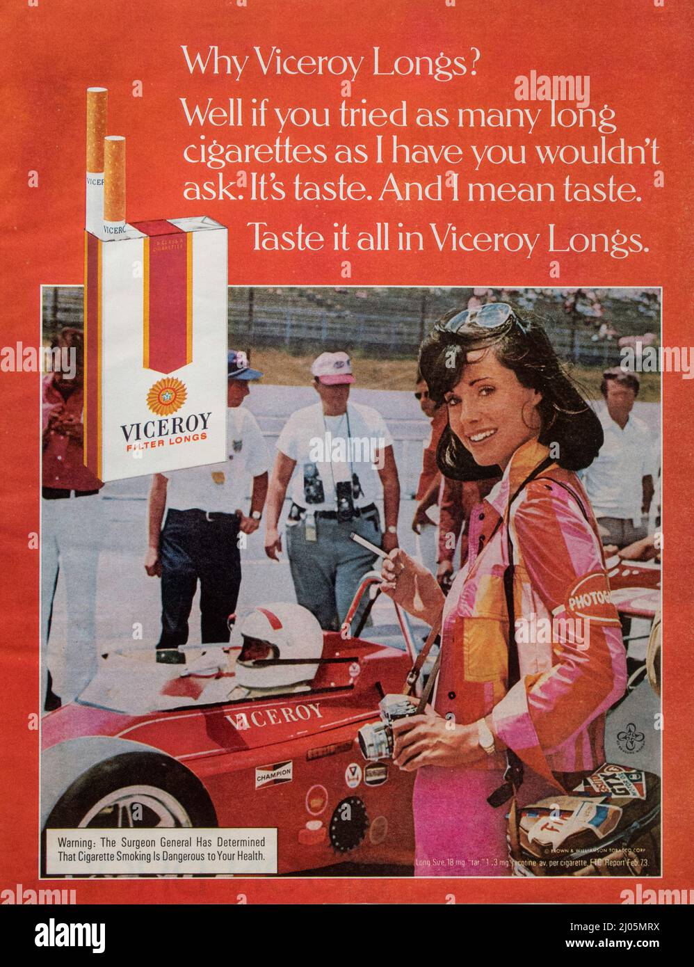 Vintage November 1973 "Ladies' Home Journal" magazine advert, USA Stock ...