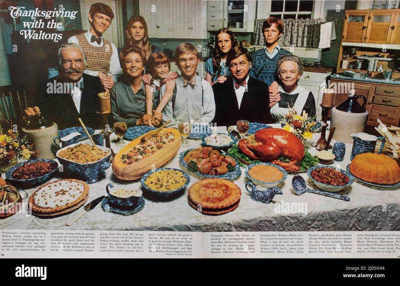 Vintage November 1973 "Ladies' Home Journal" magazine advert, USA Stock ...