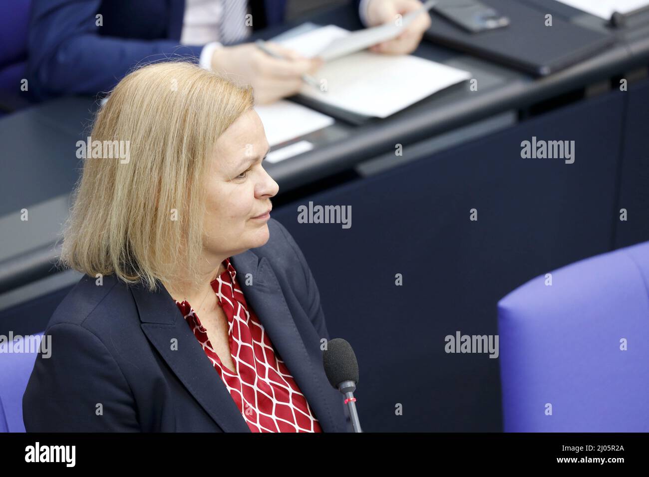Berlin, Germany, March 16, 2022.The German Federal Minister of the ...