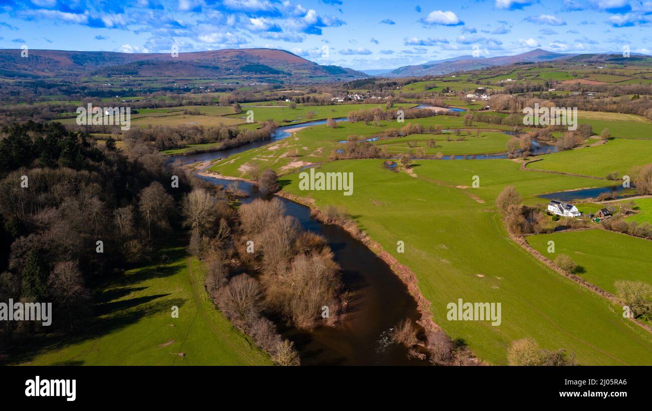 Beautyful Welsh land Stock Photo - Alamy