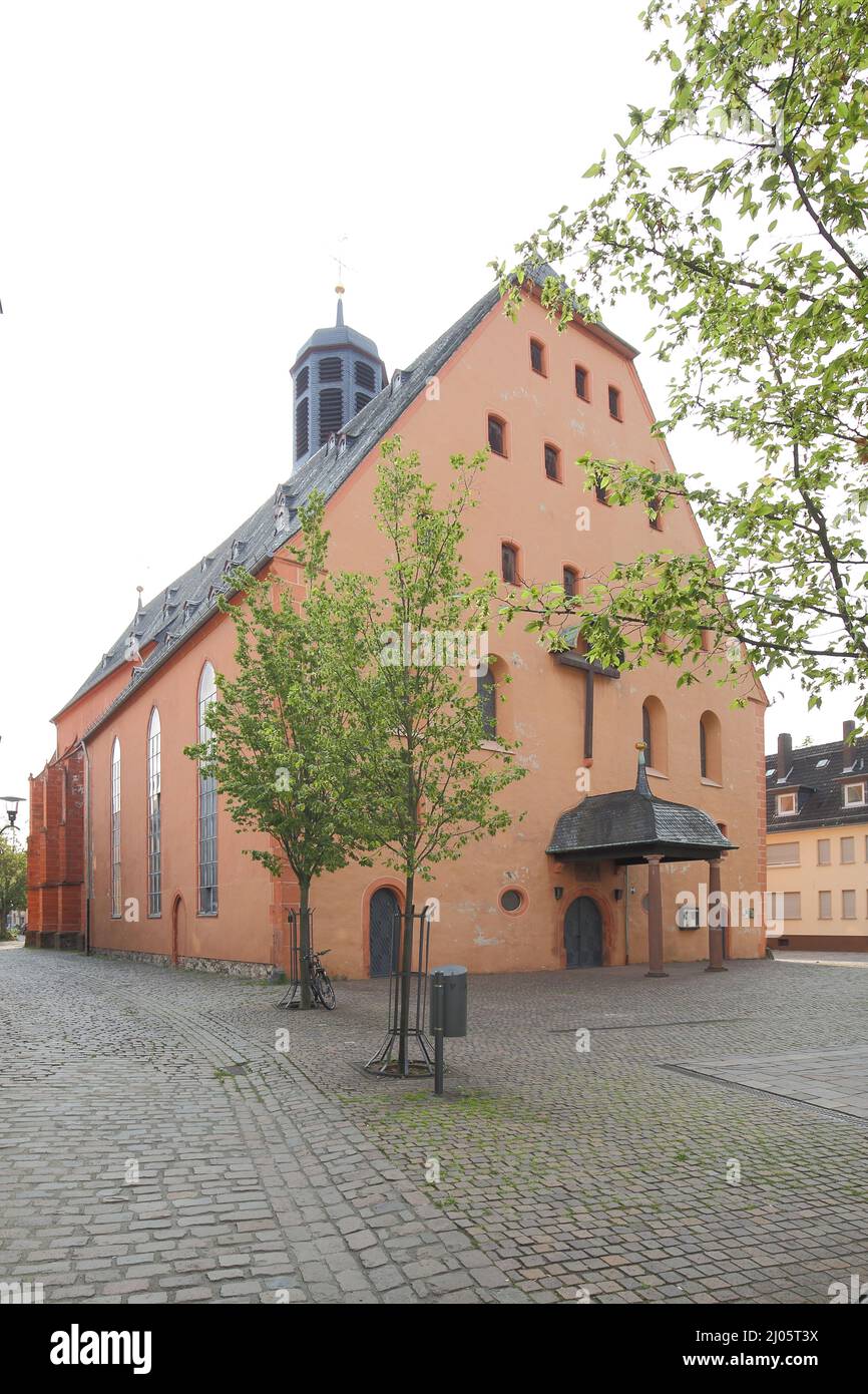 Gothic Marienkirche in Hanau, Hesse, Germany Stock Photo - Alamy
