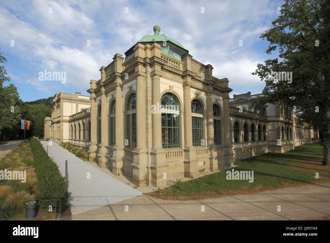 Neo-baroque foyer in Bad Kissingen, Bavaria, Germany Stock Photo - Alamy