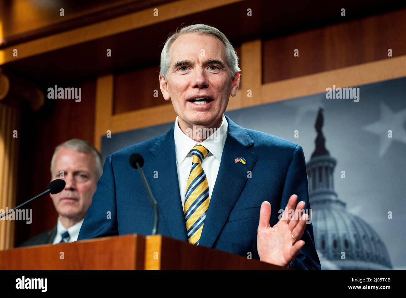 March 16, 2022 - Washington, DC, United States: U.S. Senator Rob ...