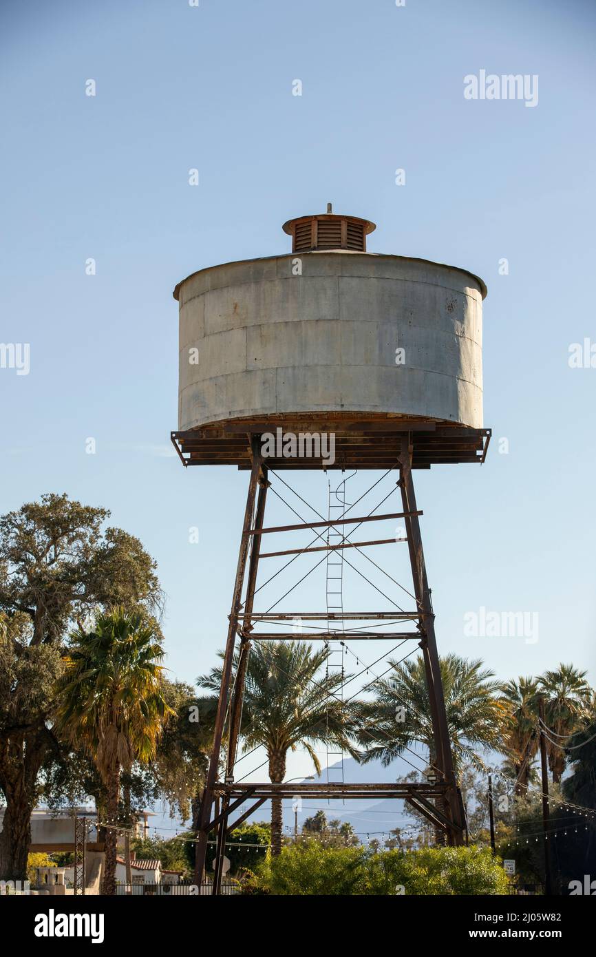 Afternoon view of the historic downtown area of Indio, California, USA ...