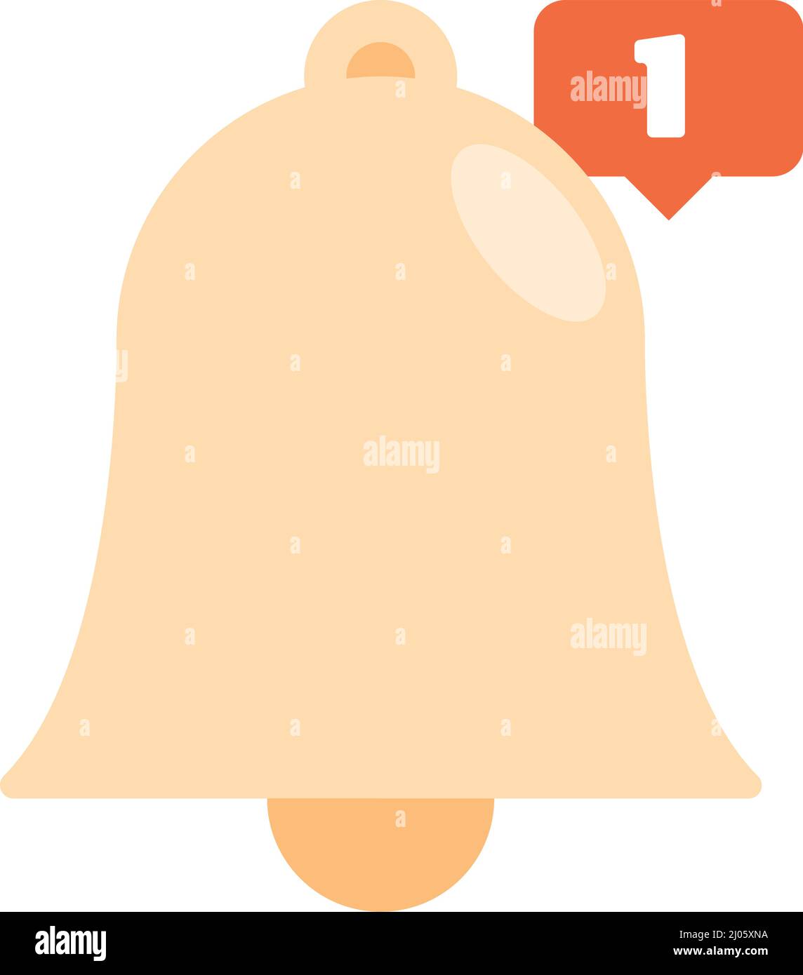 social media notification bell icon Stock Vector Image & Art - Alamy
