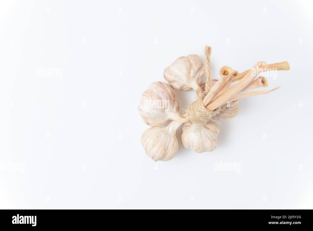 Closeup Garlic clove and bulb isolated on white background Stock Photo ...