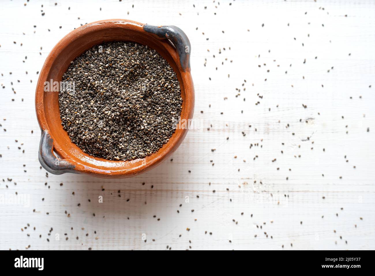 Super food: Mexican chia seeds Stock Photo - Alamy