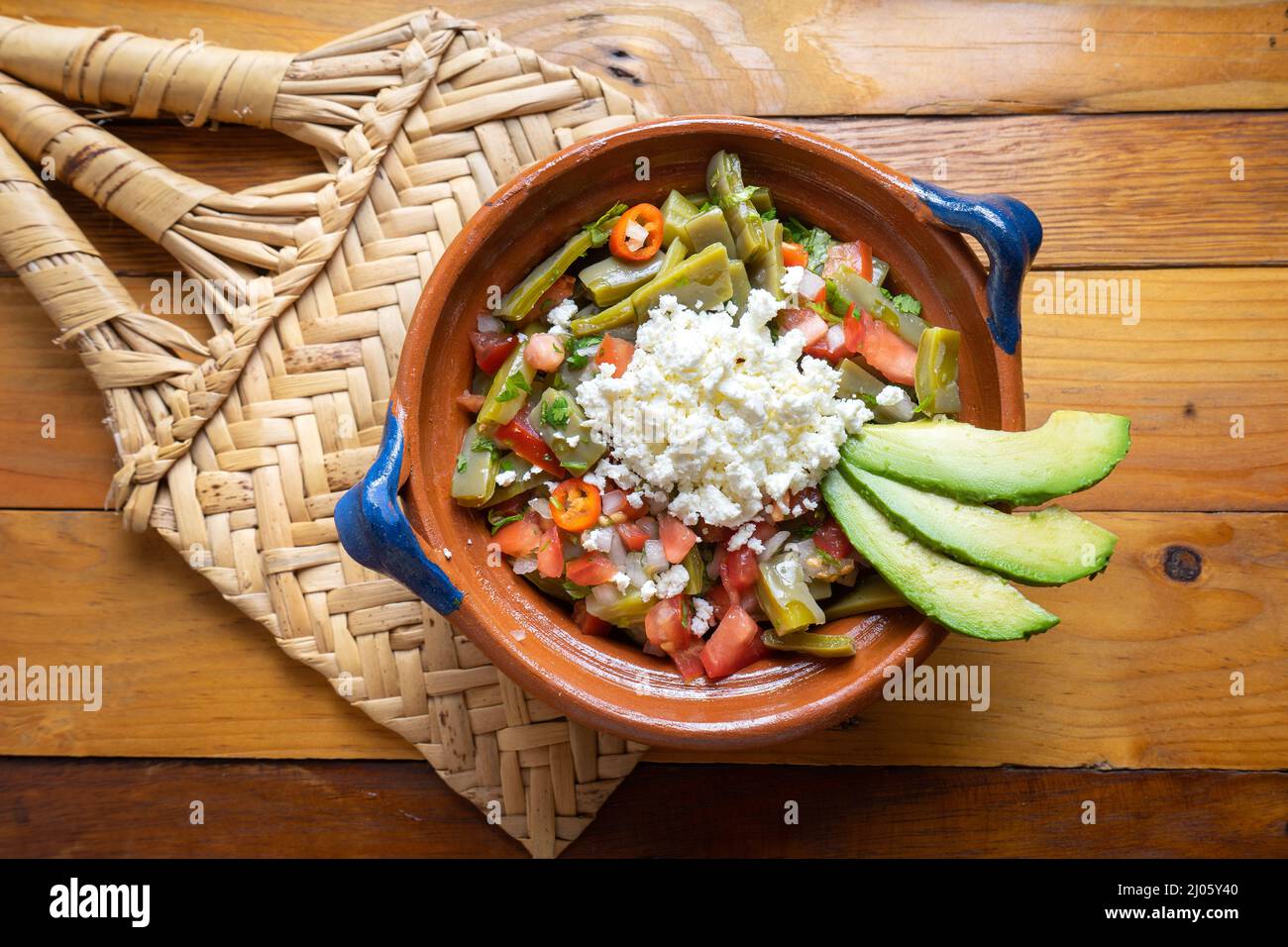 Nopal salad hi-res stock photography and images - Alamy