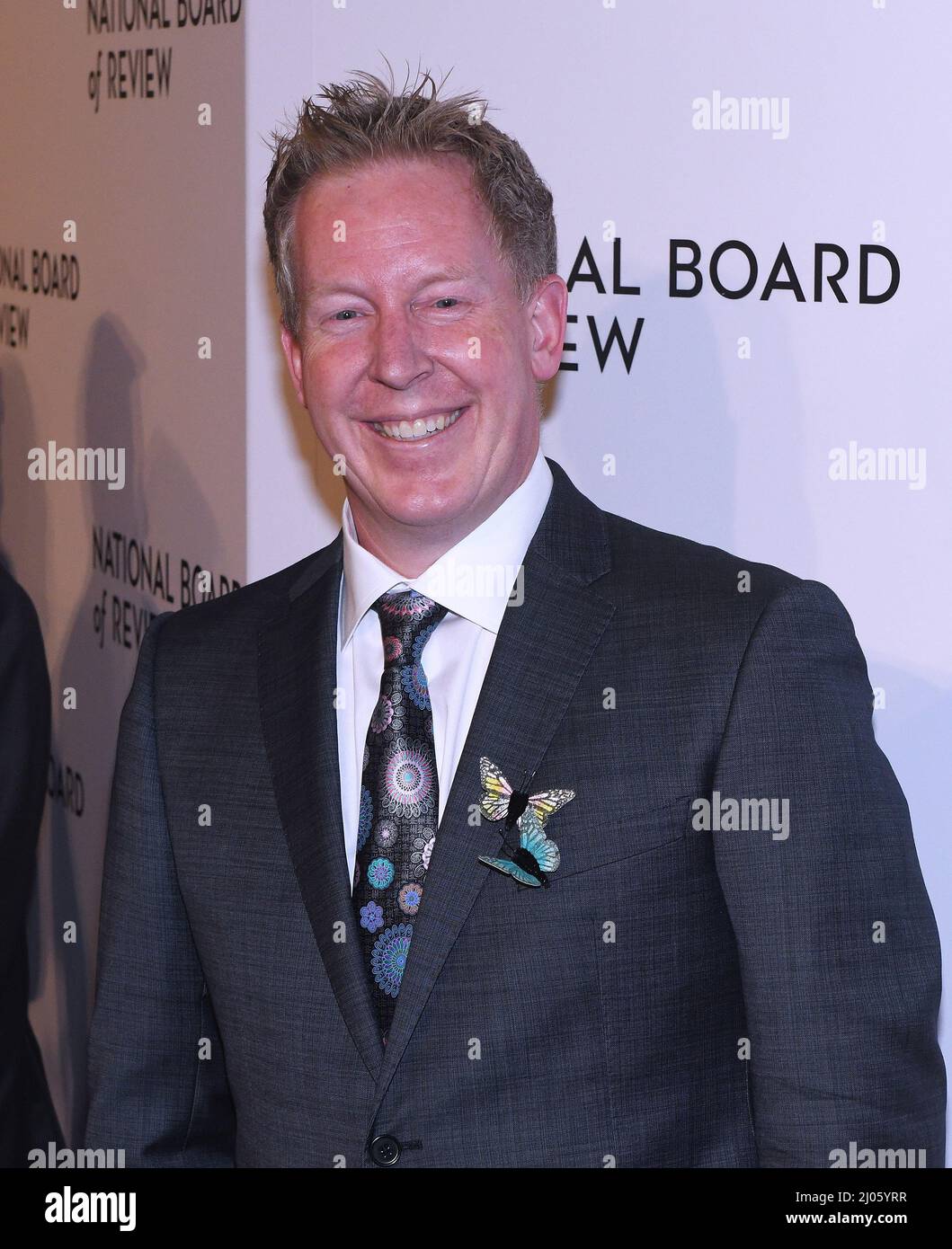 New York, USA. 15th Mar, 2022. Jared Bush attends the National Board of ...