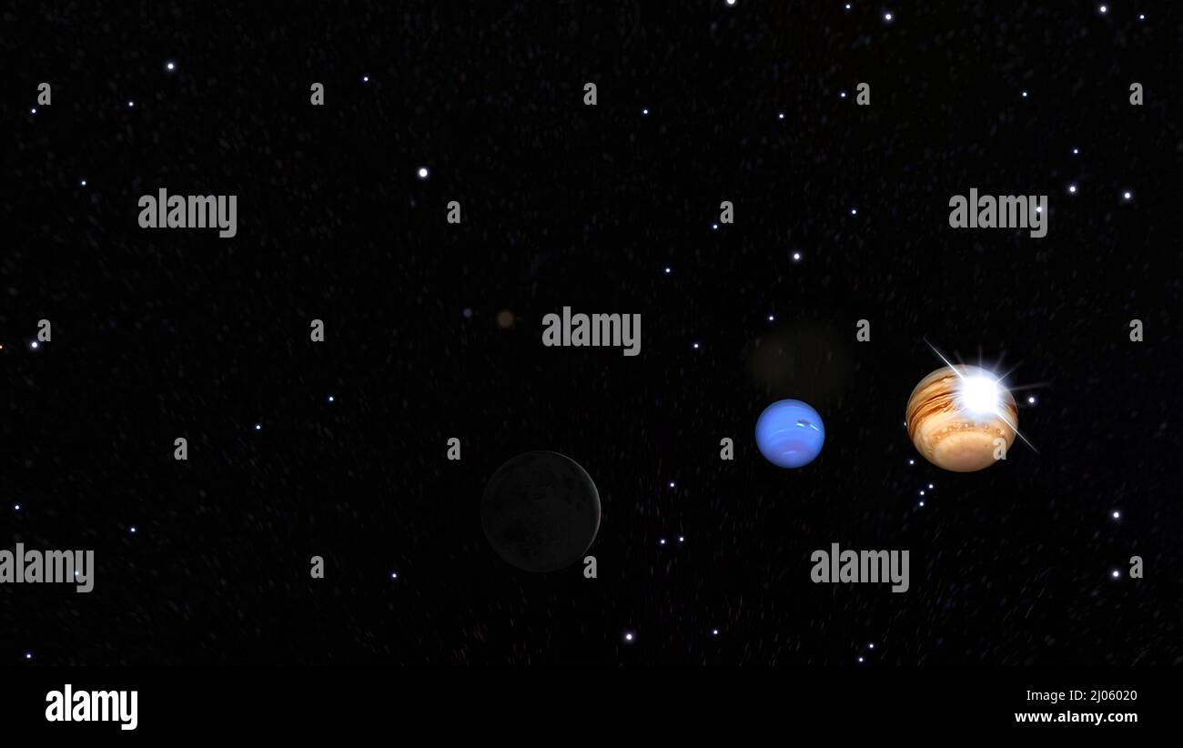 Solar system planets in space hi-res stock photography and images - Alamy