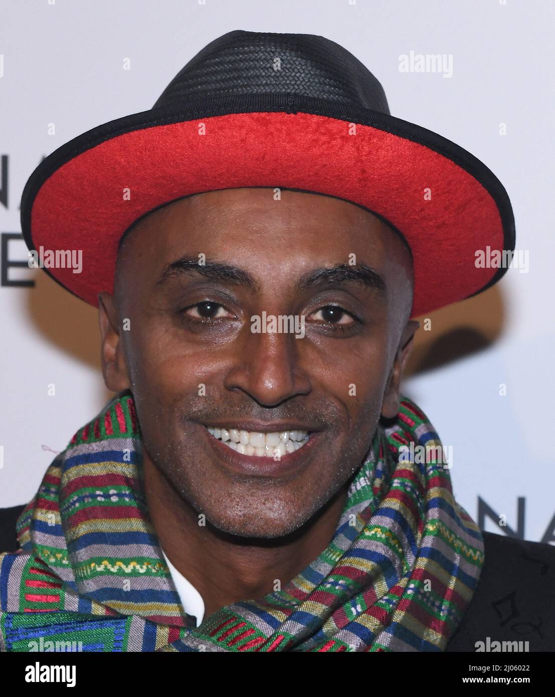 New York, USA. 15th Mar, 2022. Marcus Samuelsson attends the National ...
