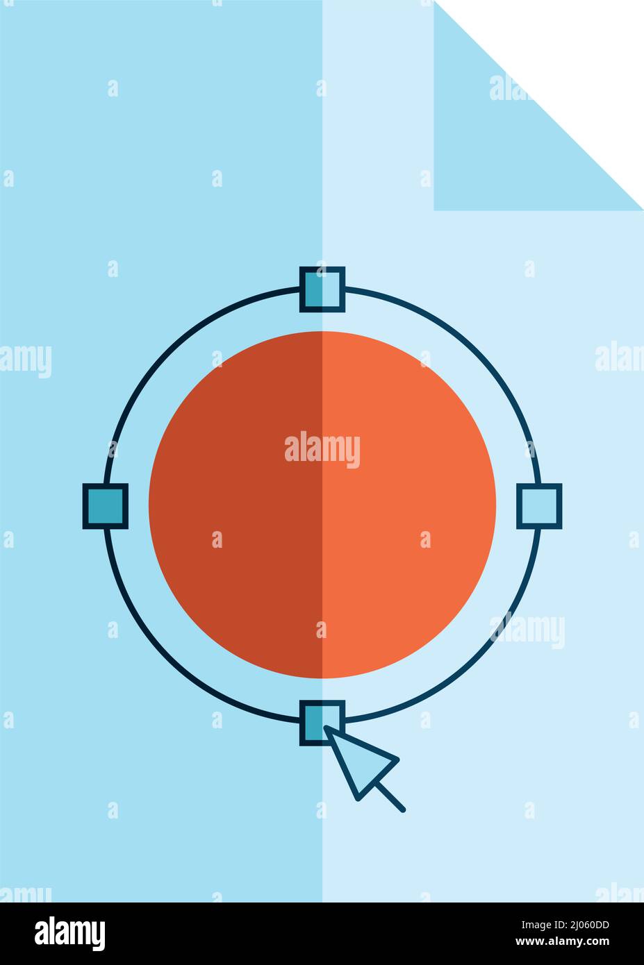 target in paper document icon Stock Vector Image & Art - Alamy